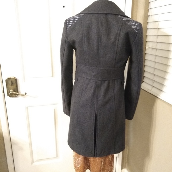 Kenneth Cole | Jackets & Coats | Kenneth Cole Studded Wool Dress Coat ...